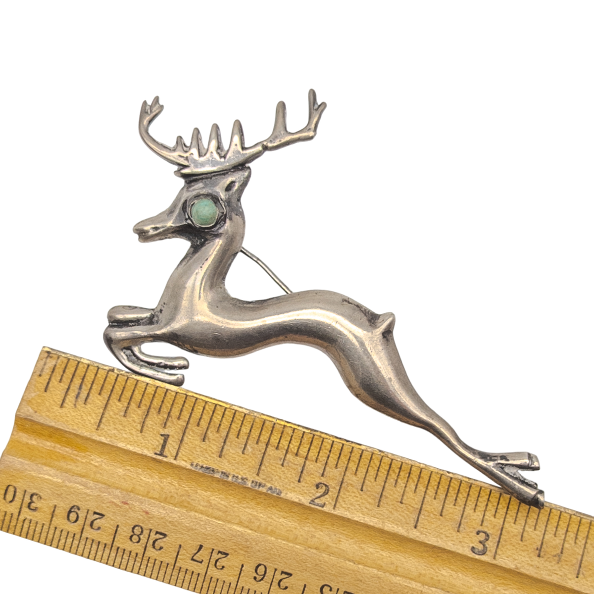 Vintage Taxco Sterling Silver Reindeer Brooch – Ballyhoo Curiosity Shop