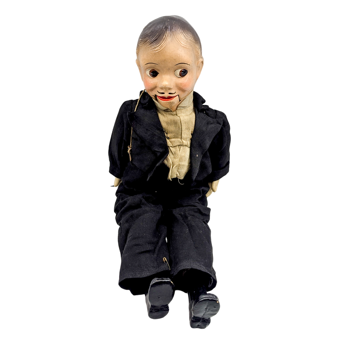 Antique Composition Ventriloquist Dummy – Ballyhoo Curiosity Shop