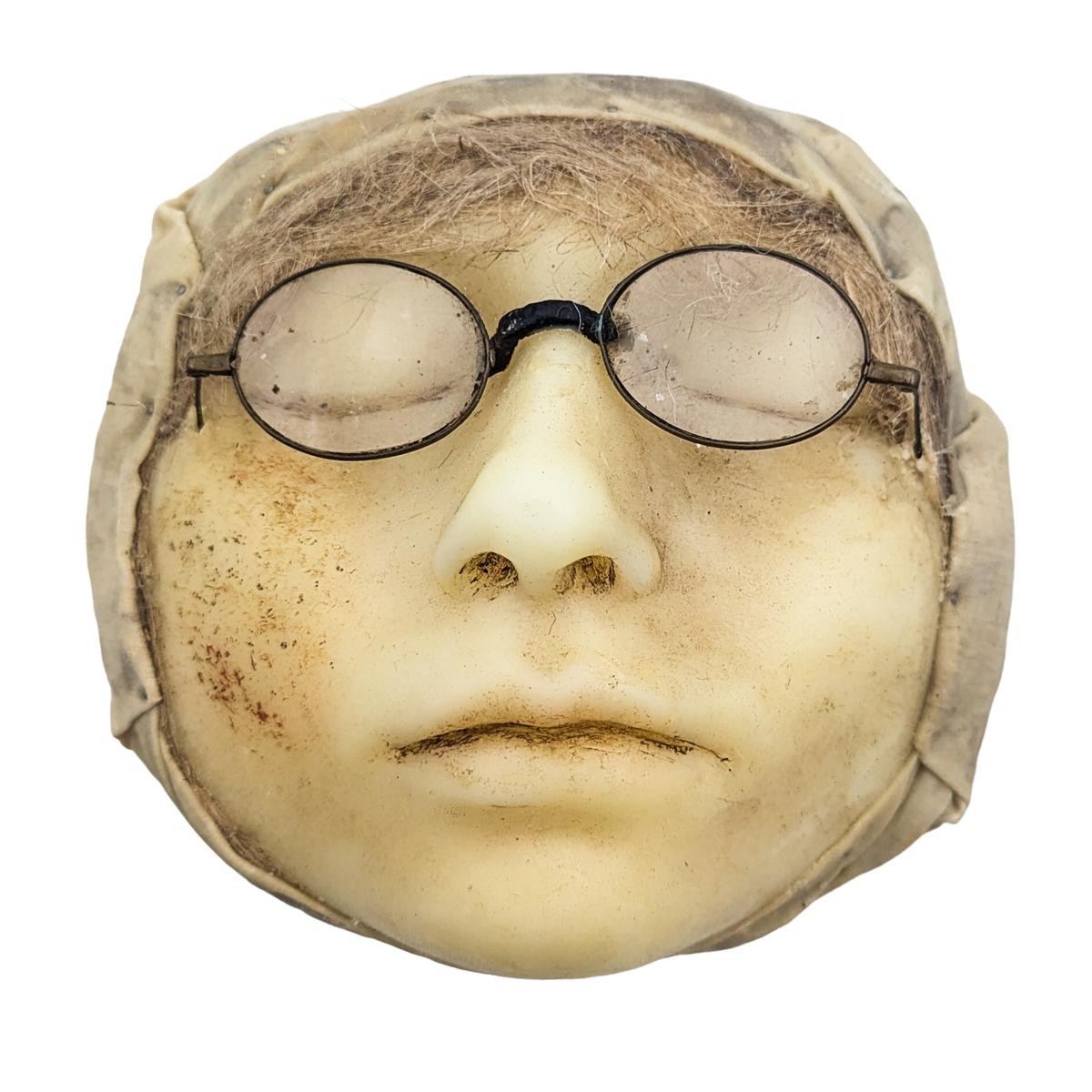 Antique Moulage Wax Pathology Face Model – Ballyhoo Curiosity Shop