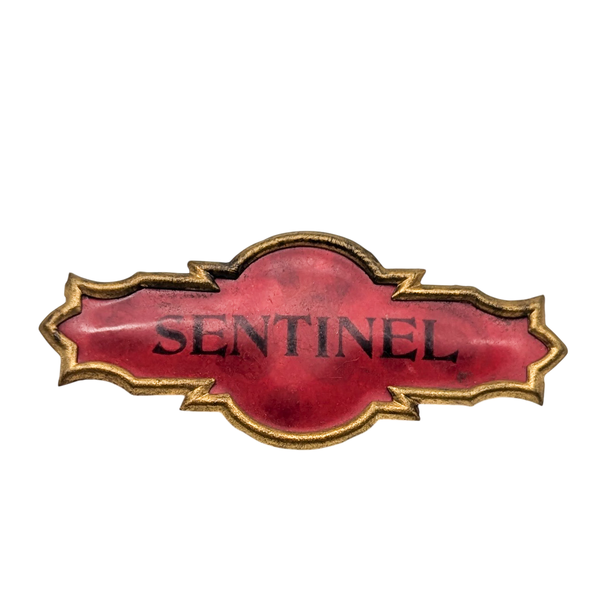 Antique Victorian Celluloid Odd Fellows Sentinel Badge – Ballyhoo ...