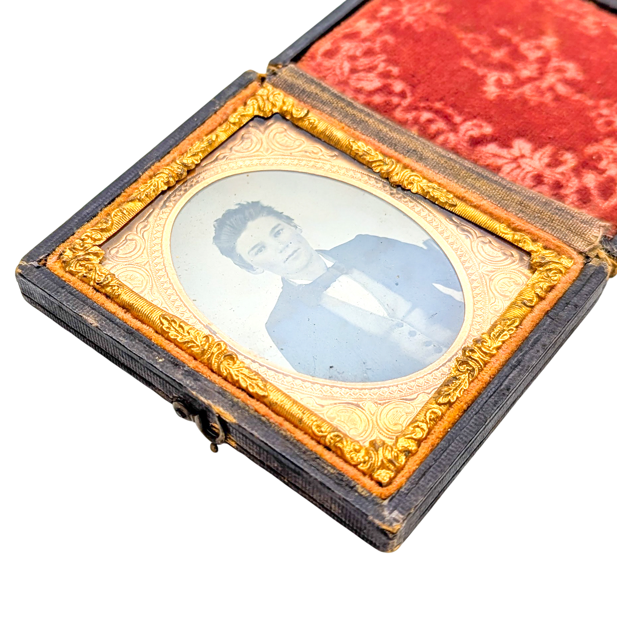 Antique Victorian Ambrotype Photograph – Ballyhoo Curiosity Shop
