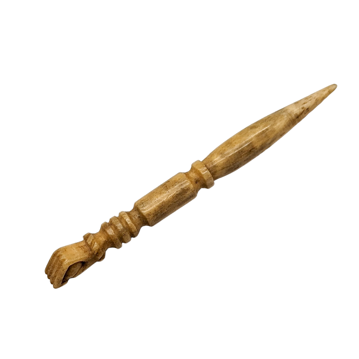 Antique Sailor Carved Bone Fist Fid Bodkin Sewing Awl – Ballyhoo ...