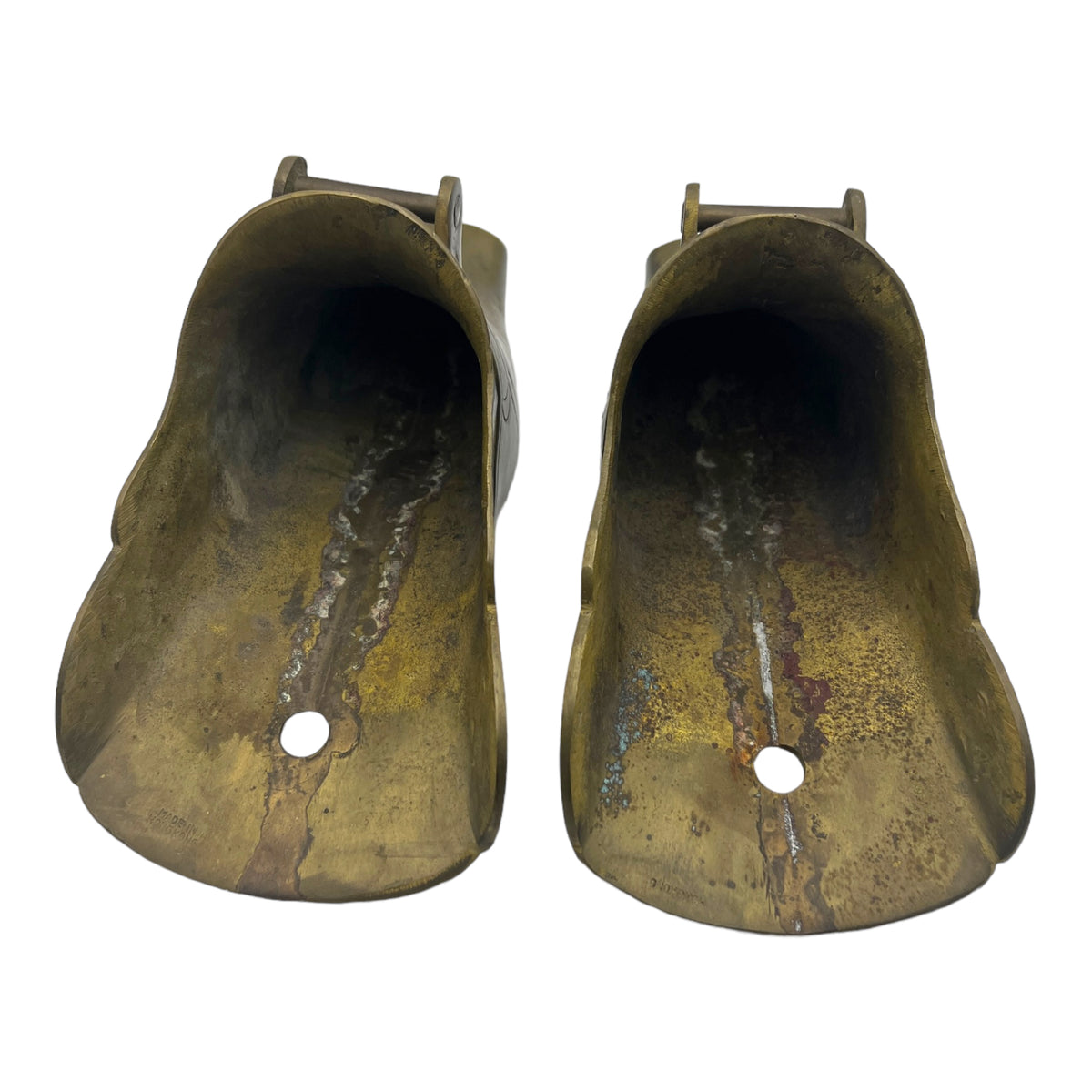 Antique Spanish Colonial Brass Saddle Stirrups – Ballyhoo Curiosity Shop