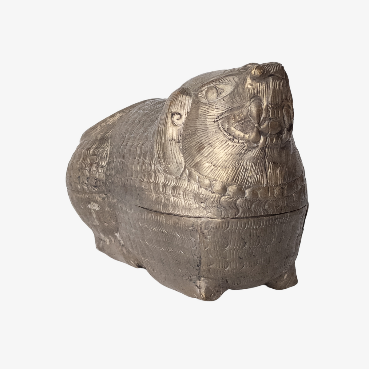 Antique Cambodian Foo Lion Betel Nut Container – Ballyhoo Curiosity Shop